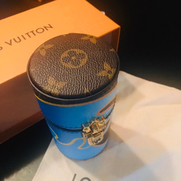 Louis Vuitton | Other | Authentic Louis Vuitton Perfume Travel Case ...